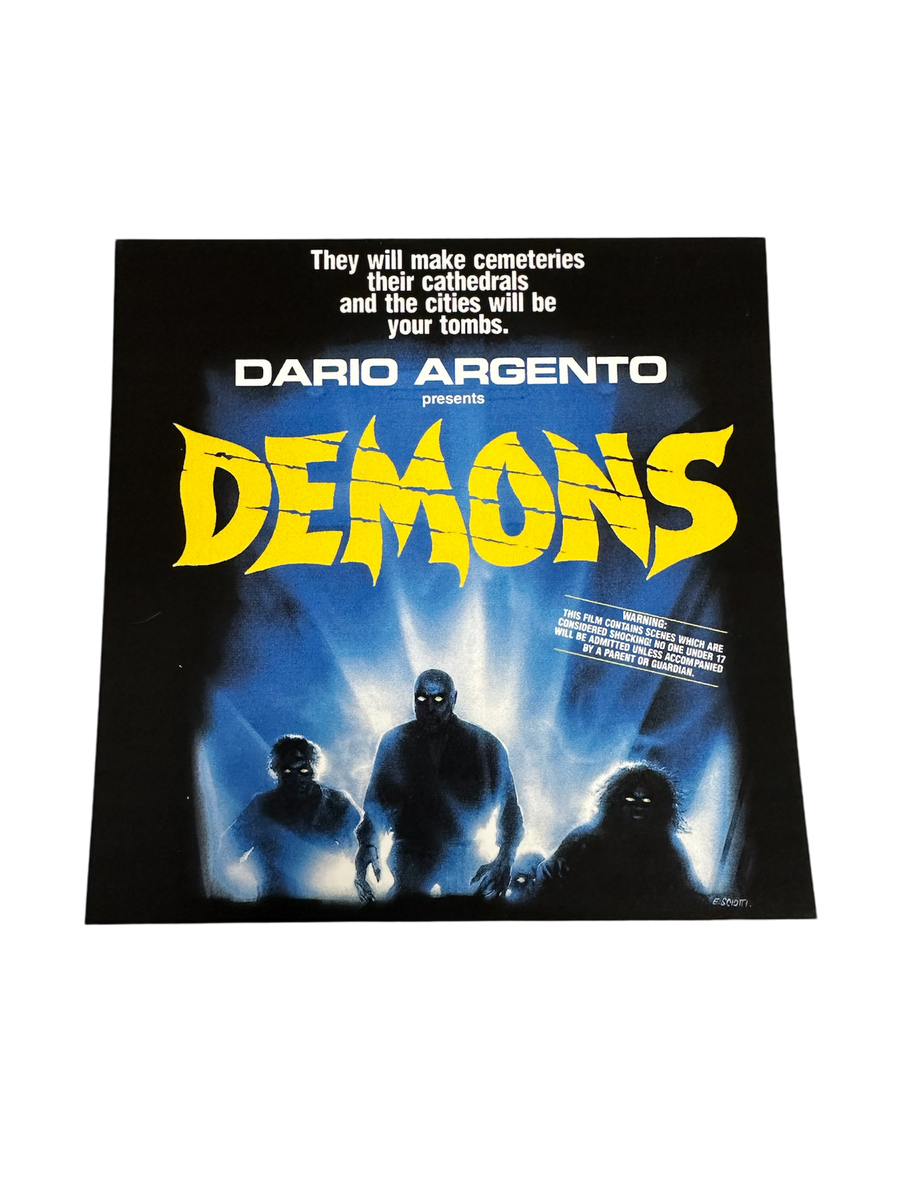 DEMONS "USA POSTER" STICKER – Atom Age Industries