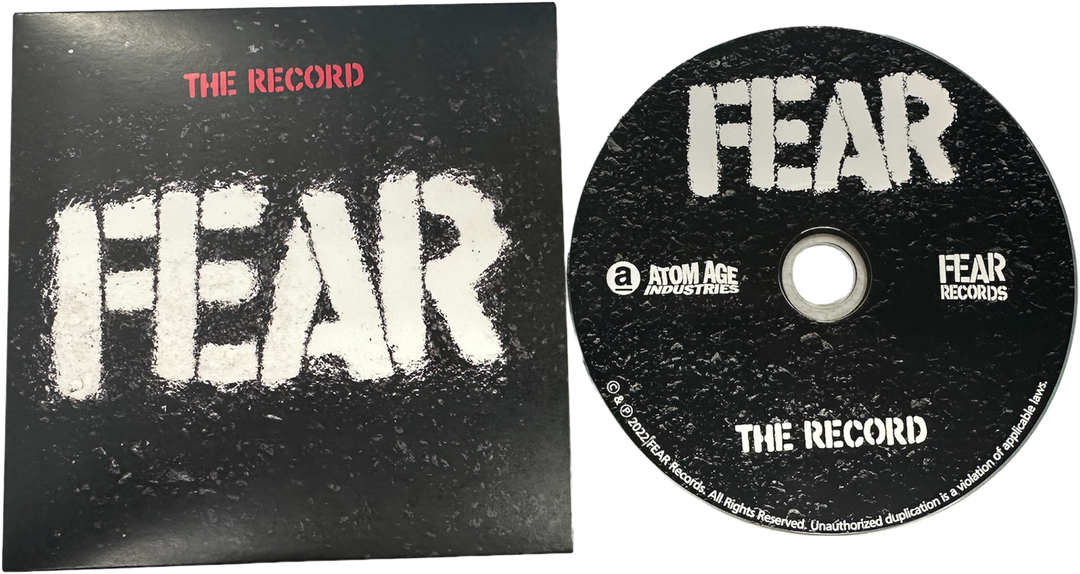 FEAR: "FEAR THE RECORD" LIMITED EDITION 6 COMPACT DISC BOX SET **IN ST ...