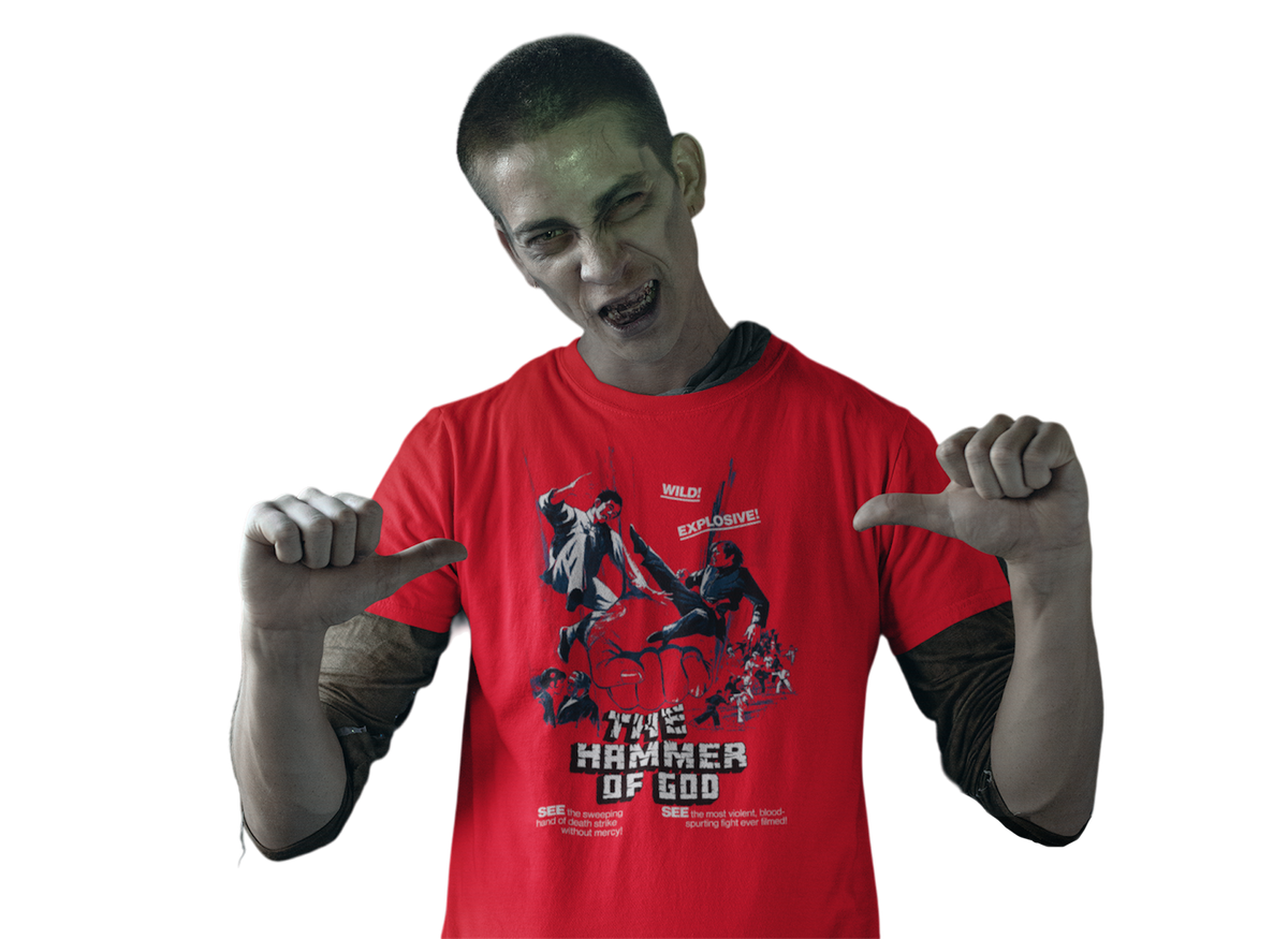 ATOM AGE: "HAMMER OF GOD" T-SHIRT – Atom Age Industries