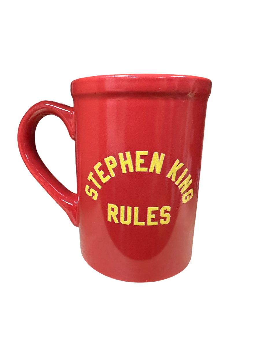 STEPHEN KING RULES COFFEE MUG – Atom Age Industries