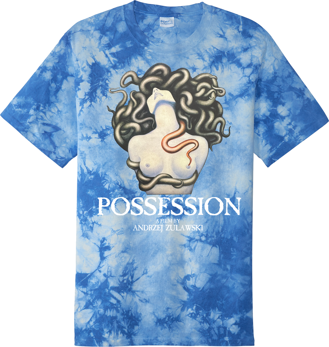 POSSESSION - FRENCH POSTER LIMITED EDITION TIE DYE T-SHIRT – Atom Age ...
