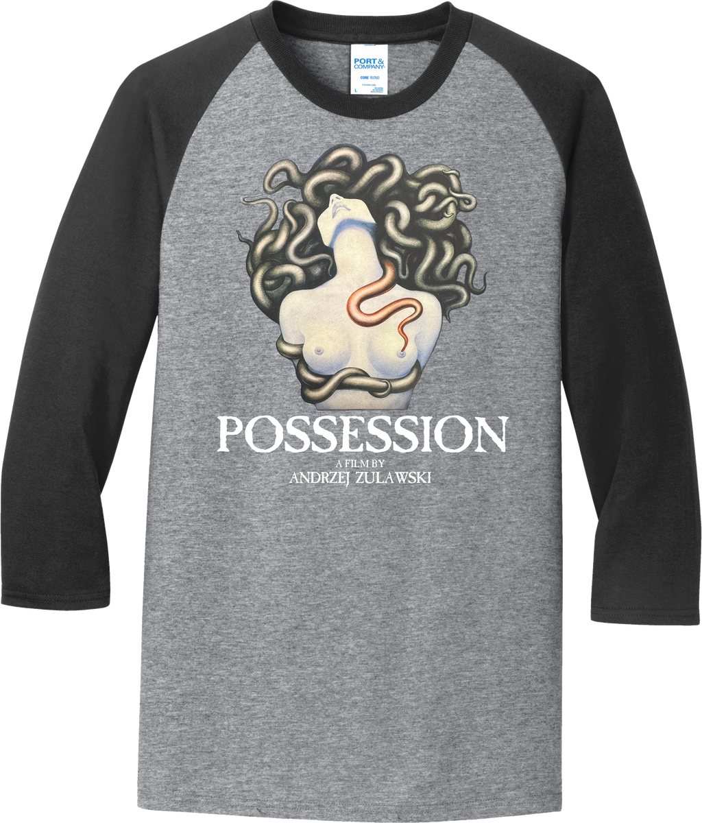 POSSESSION - FRENCH POSTER 3/4 SLEEVE RAGLAN – Atom Age Industries