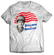 THE DEAD ZONE: STILLSON FOR SENATOR CAMPAIGN T-SHIRT – Atom Age Industries