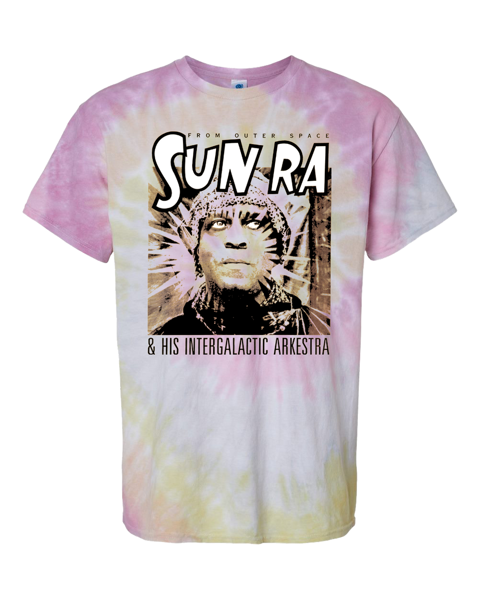 SUN RA "FROM OUTER SPACE" TIE DIE T-SHIRT – Atom Age Industries