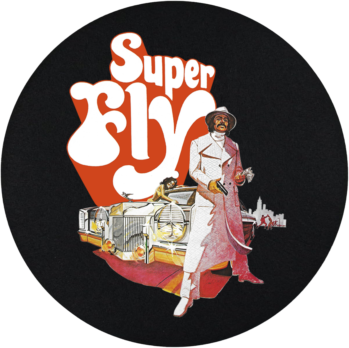 SUPER FLY : "USA POSTER" TURNTABLE SLIPMAT – Atom Age Industries
