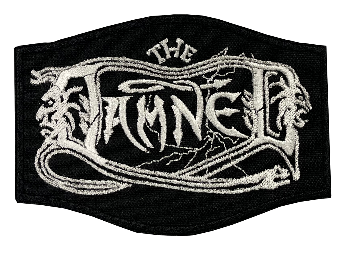 DAMNED: "BLACK ALBUM LOGO" PATCH – Atom Age Industries