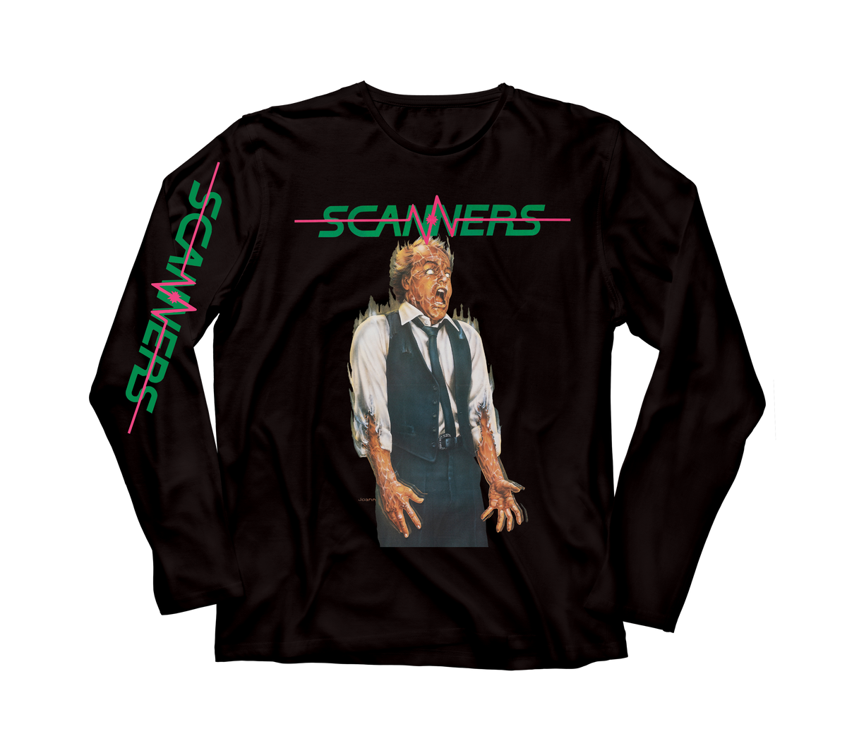 SCANNERS "FRENCH POSTER" LONGSLEEVE T-SHIRT – Atom Age Industries