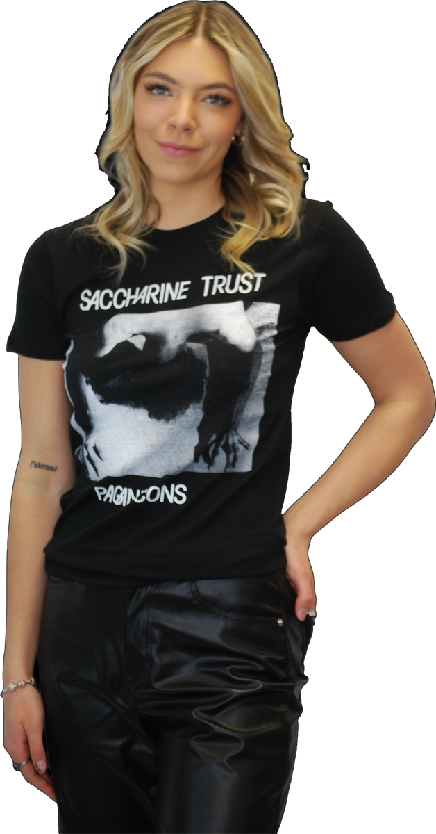 SACCHARINE TRUST: "PAGANICONS" T-SHIRT – Atom Age Industries